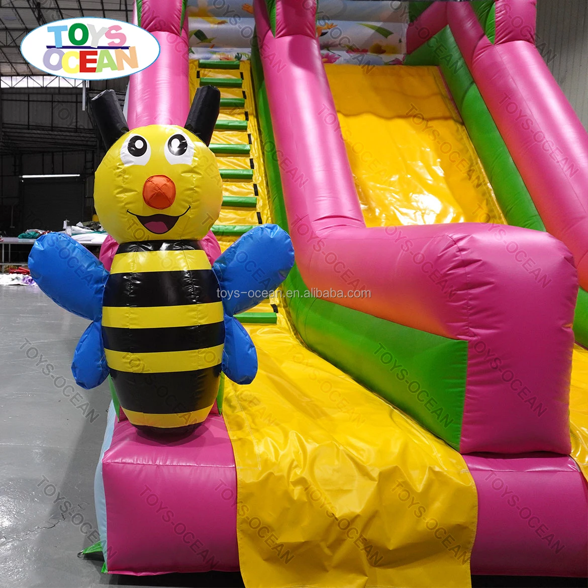 Factory Customized High Quality Backyard Swimming Pool Water Slide Inflatable Slide Kids Dry ...