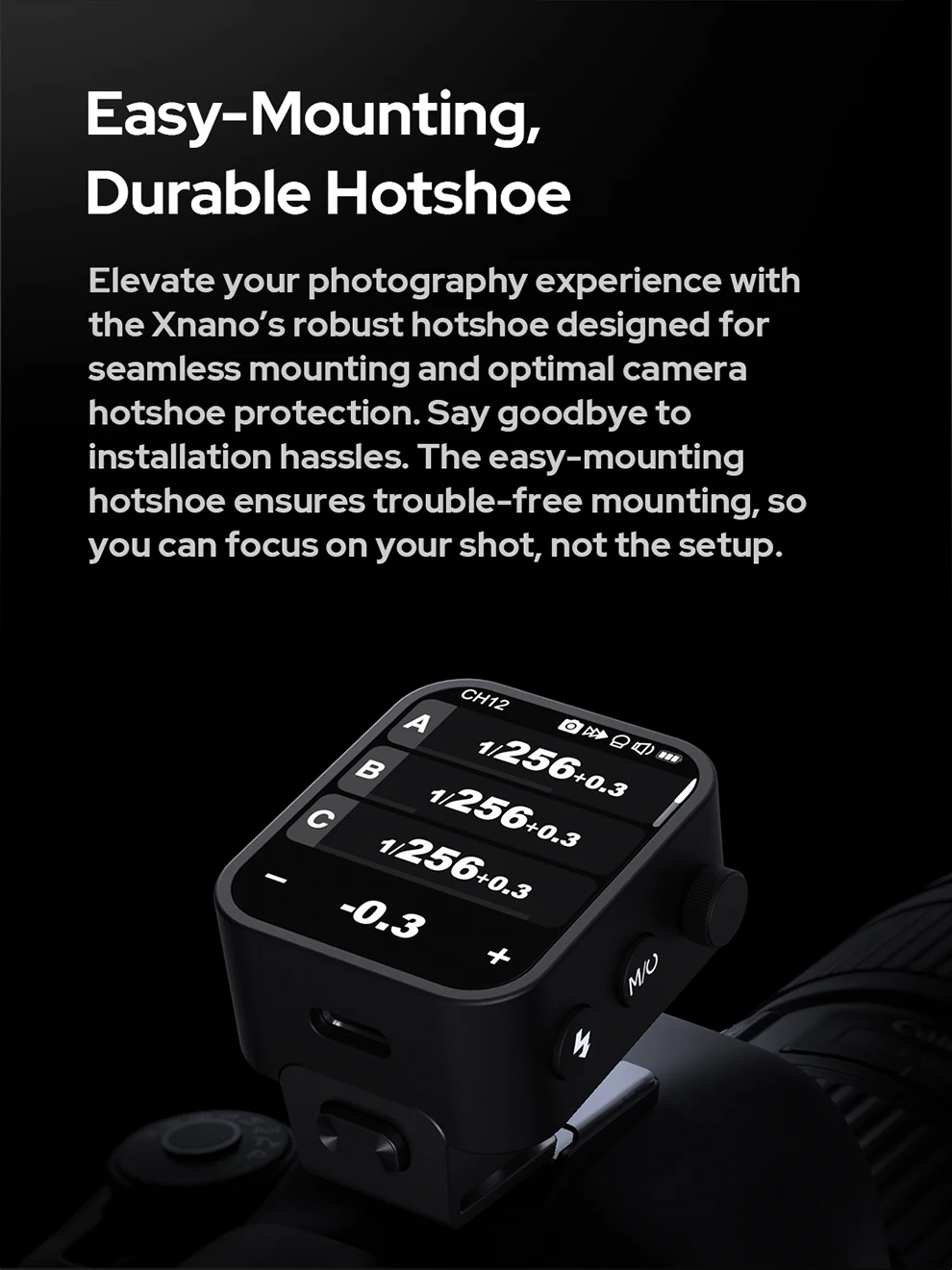 Godox X3 C/N/S/F/O - Wireless Flash Triggers for Canon, Nikon, Fuji ...