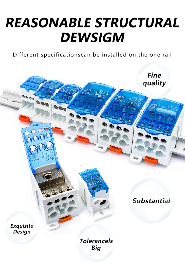 UKK 80A Electrical Universal Unipolar Single Phase Junction Box