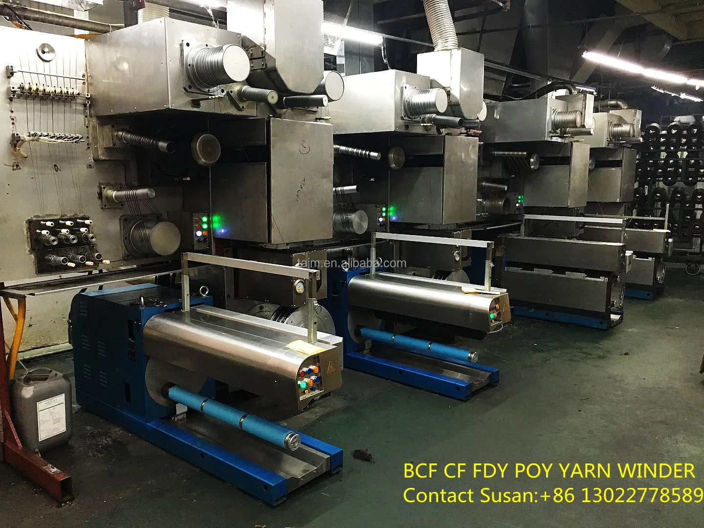 Cf /bcf Pp/pet/pa6 Yarn Carpet High Speed Spinning Machine - Buy Bcf Pp ...