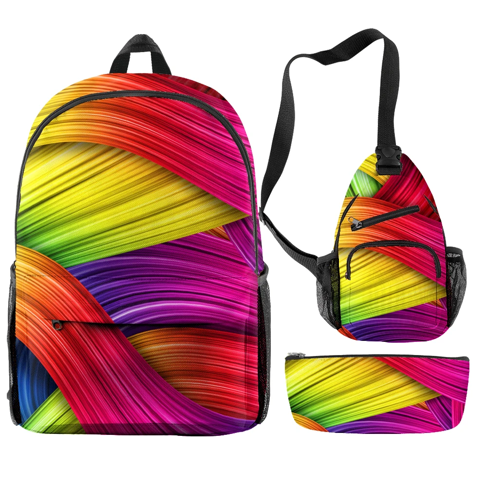 In Stock 3d Digital Printing Backwoods Back Pack Laptop Travel Book ...