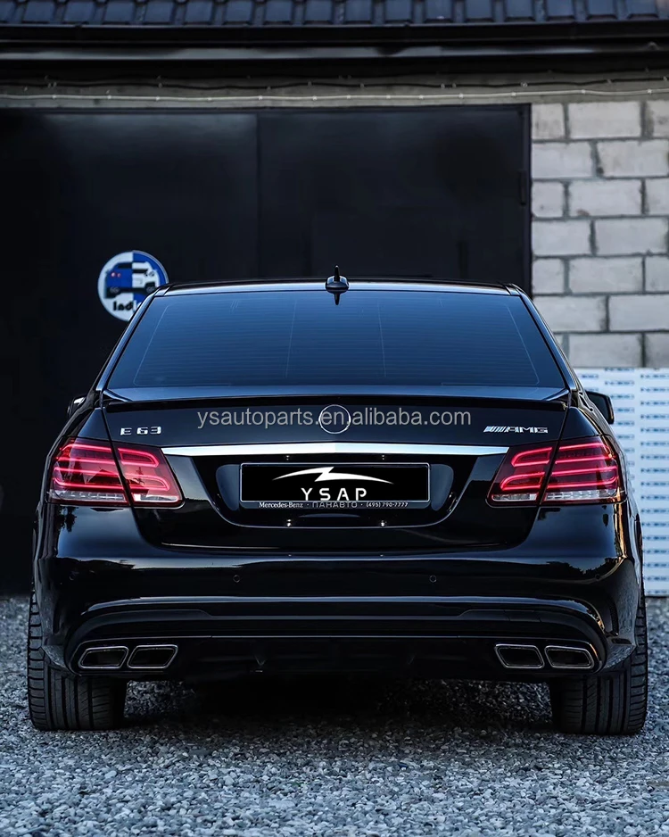 Car Body Kit For E Class W212 2009 2010 2011 2012 Upgraded To 2014 E63 ...