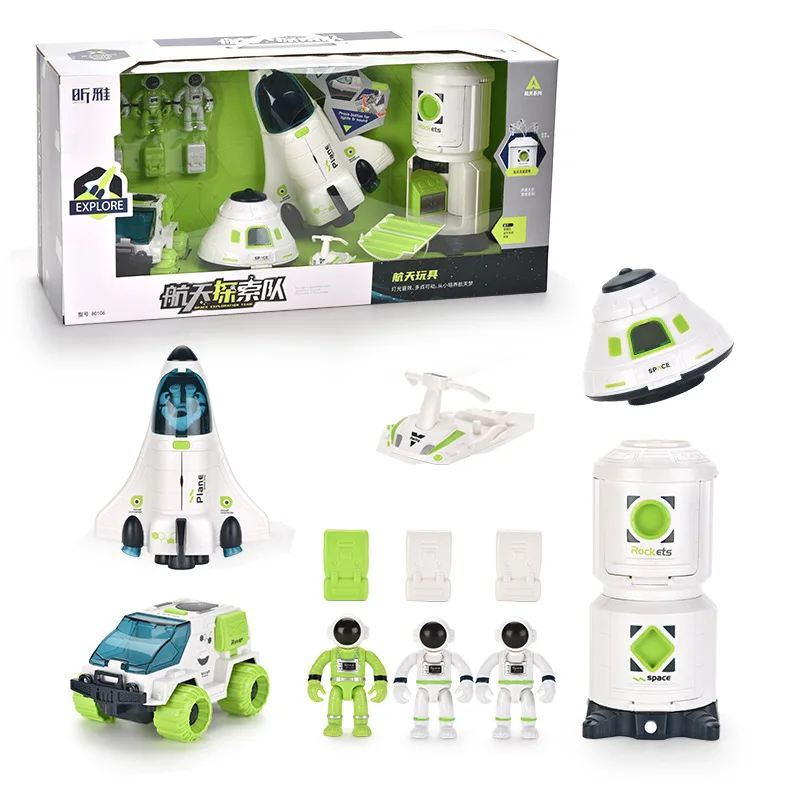 Hot Sale Toy Space Shuttle,Space Station & Space Rover With Lights And ...