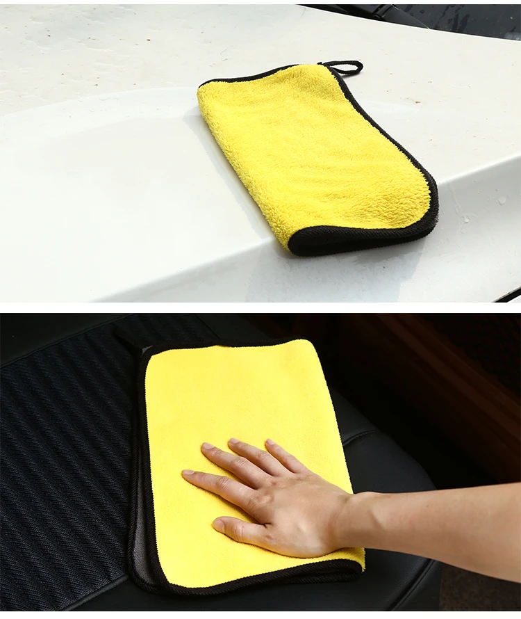 Custom High Quality Thicken Microfiber Car Detailing Polishing Water ...