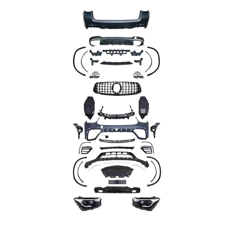 Facelift Upgrade To 2020 Amg Bodykit For Mercedes Benz Glc Class Glc300 ...