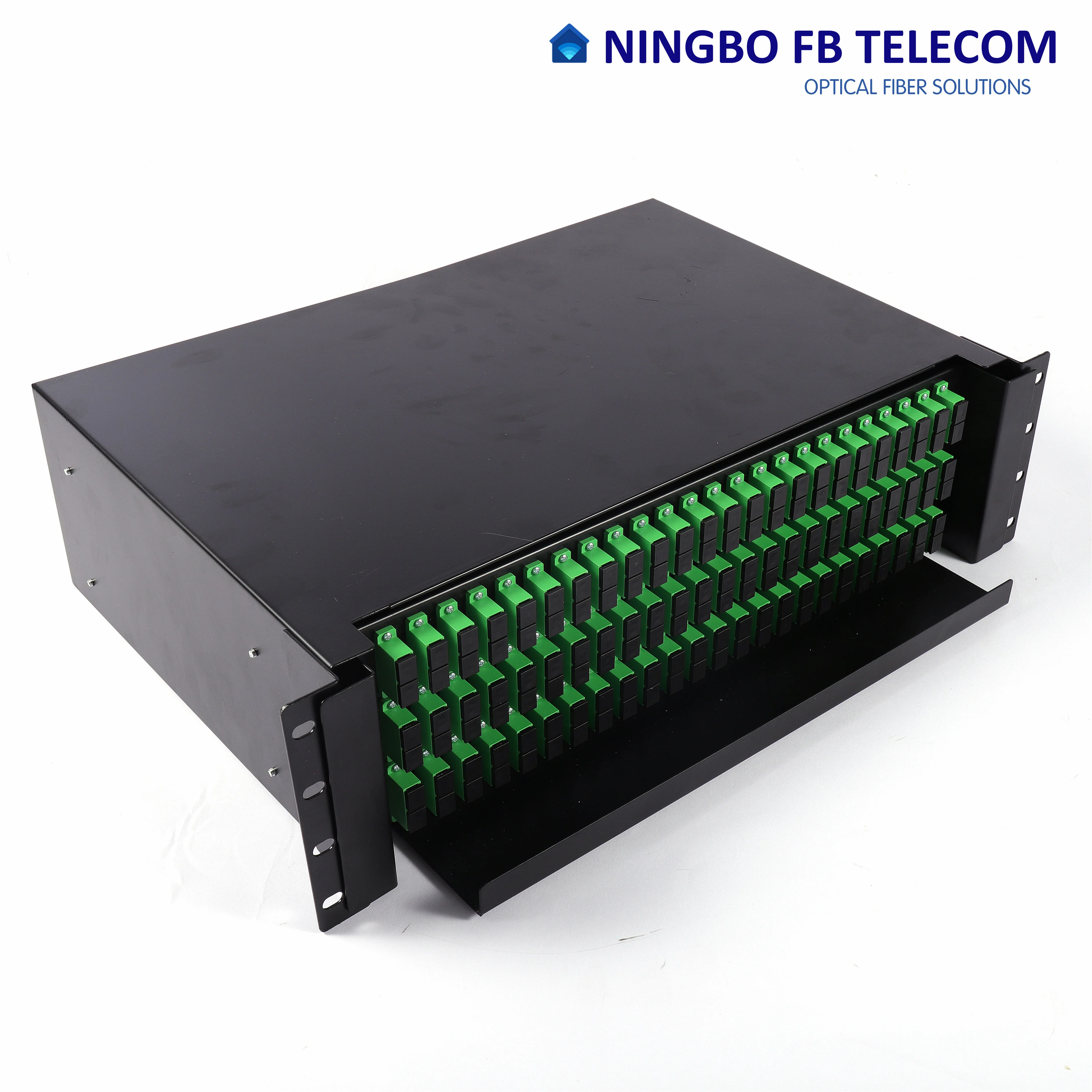 Sliding Fiber Optic Patch Panel 19 Inch 1u 2u 3u 4u Odf Fiber Optic ...