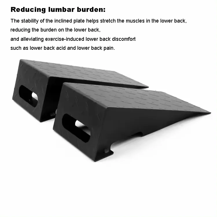 Heavy-Duty Steel Metal Squat Wedge Block Set Non-Slip Two Squat Ramp ...