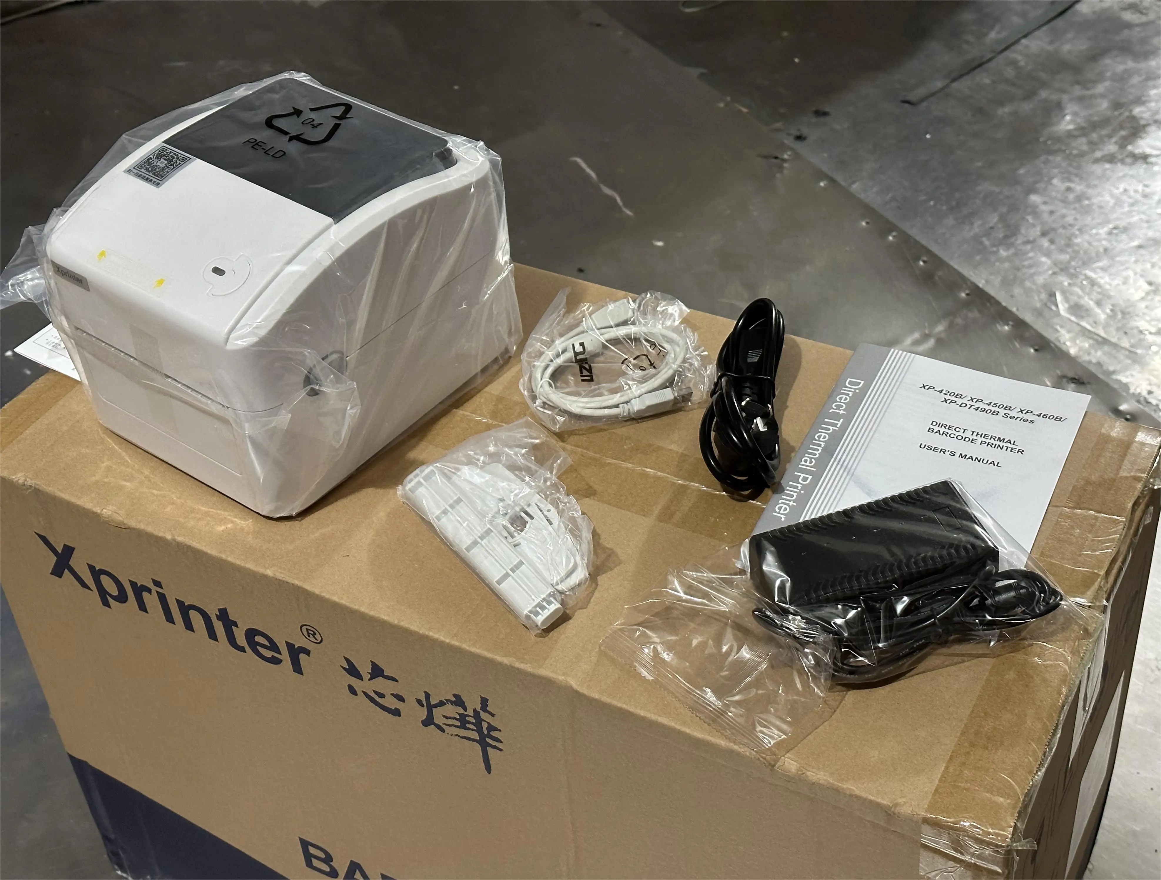 Xprinter XP-420B USB Label Printer - Direct Thermal 4 Inch