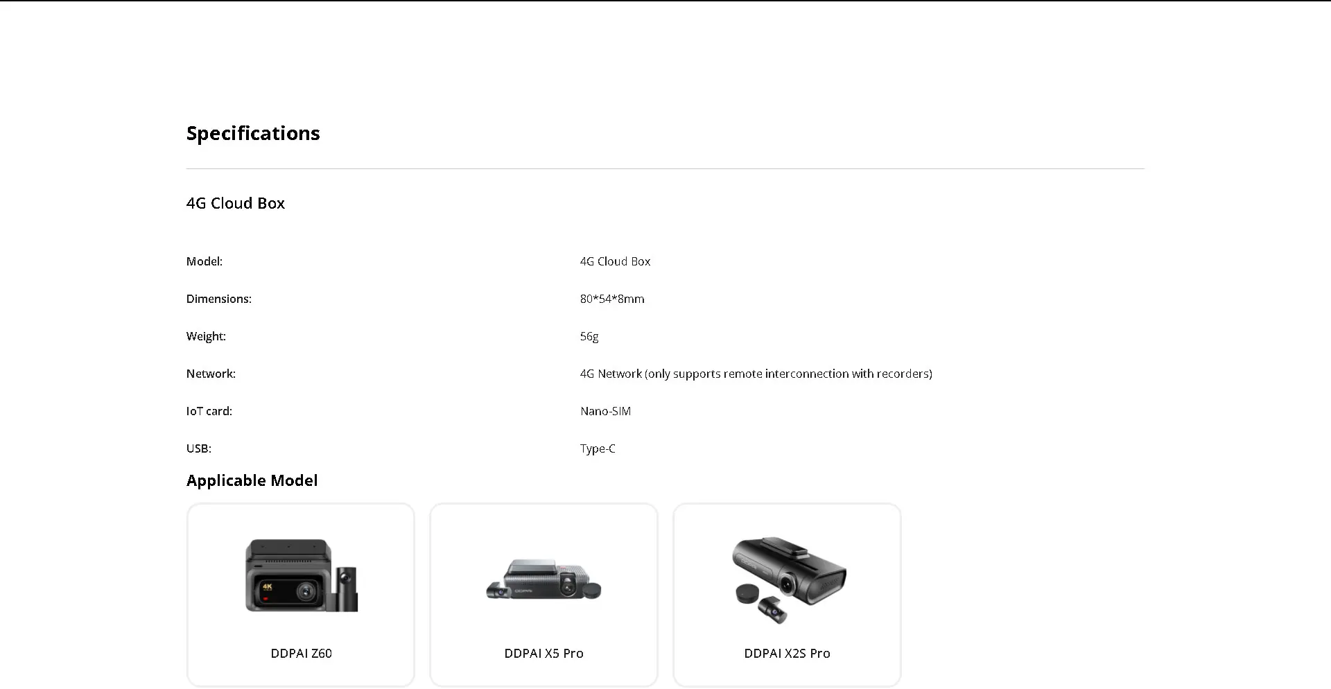 DDPAI 4G Cloud Box - High-Tech Auto Electronics with 4G Connectivity ...