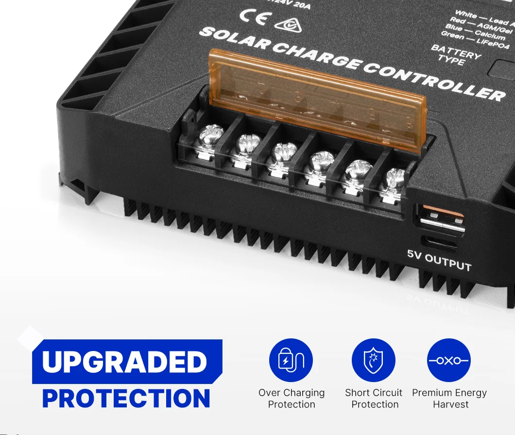 ATEM 12V 24V 20A MPPT Solar Charge Controller – Efficient Solar Energy ...