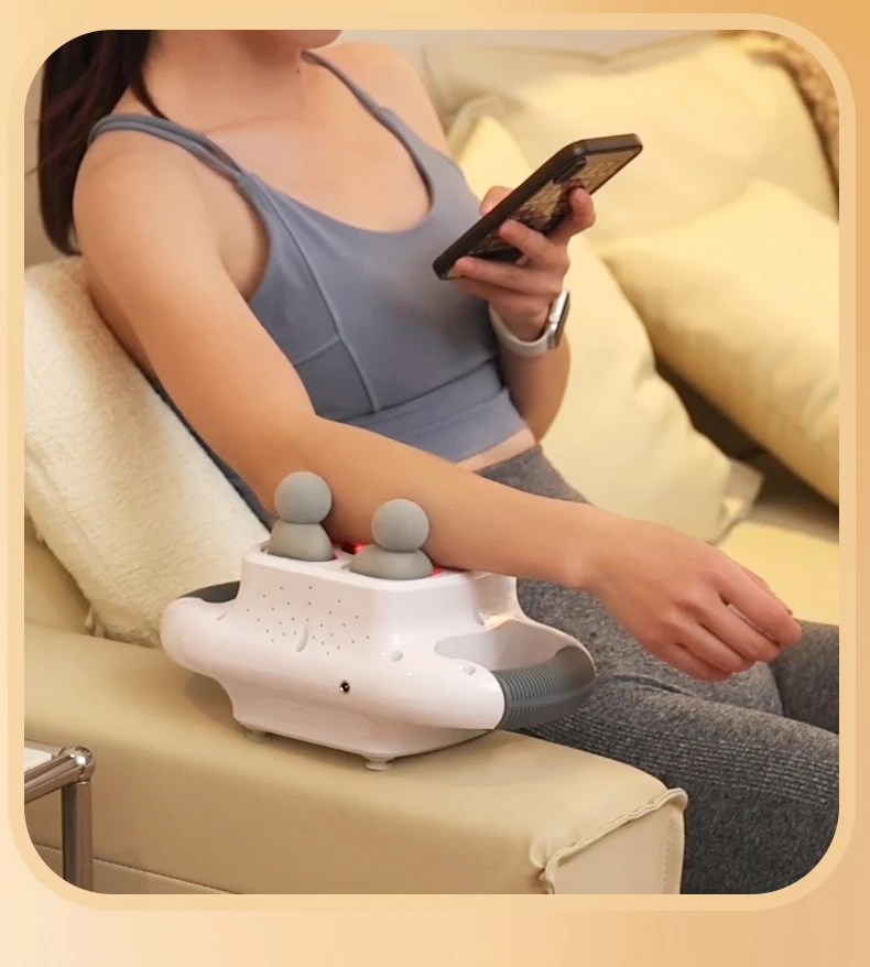 Whole Lower Back & Shoulder Pain Massage Machine Four Head Masajeador ...