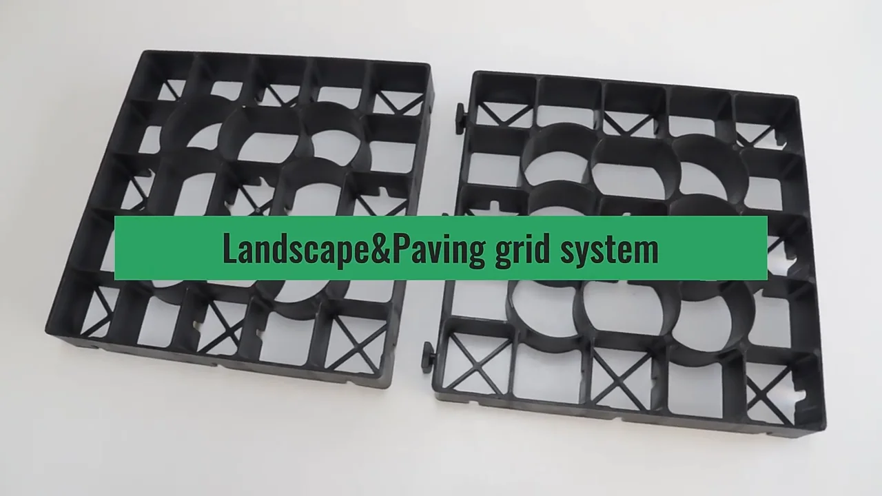 China Plastic Grids Grass Guard Grid - Buy Gravel Parking Grids ...