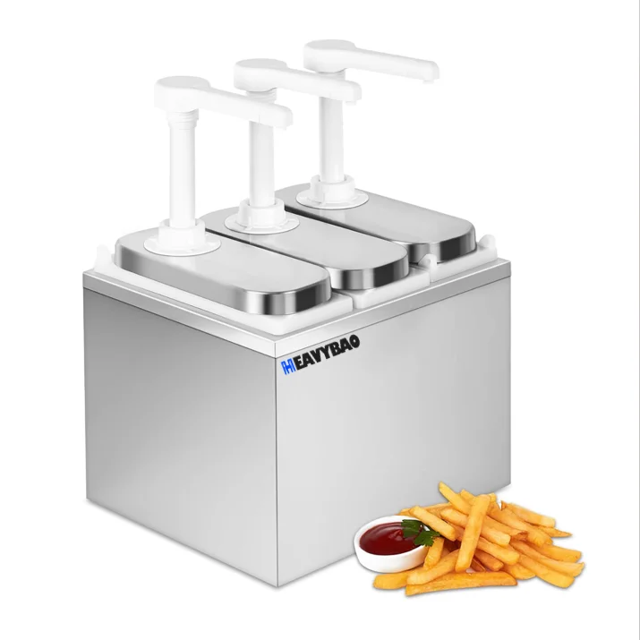 Alibaba.com: Heavybao Pizza Burger Sauce Dispenser with Push Button ...