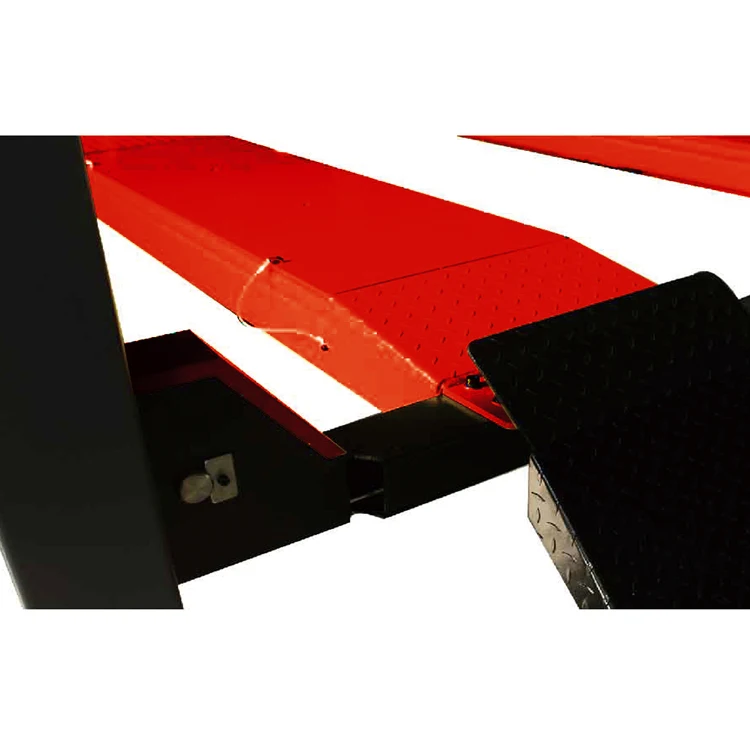 4 Post Hydraulic Car Lift - Highlift YL5000 with Rolling Jack