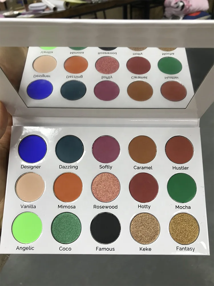 Make Your Own Customize Logo Pallet Glitter Matte Eye Shadow Private ...