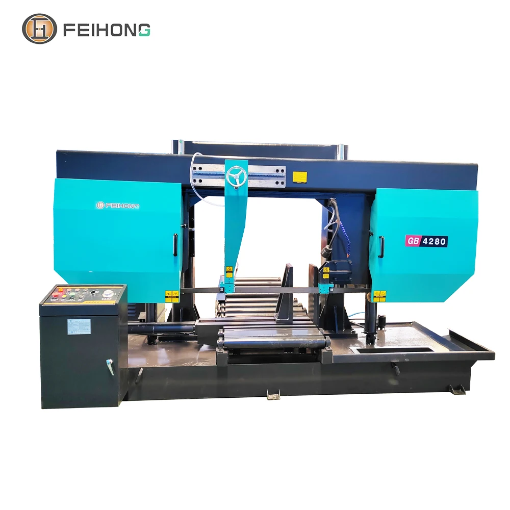 Double Column Horizontal Metal Band Saw Big Size Band Saw Machine - Buy ...