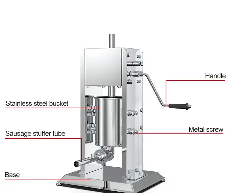 Small Capacity Scale Sausage Making Plant kitchen Automatic Electric ...