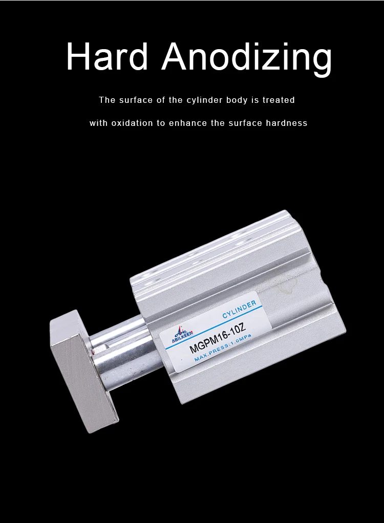 Threaded Interface Guide Rod Air Pressure Differential Sliding Dual ...