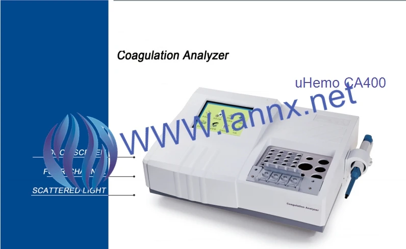 Lannx Portable Coagulometer Uhemo Ca400 Coagulation Analyzer Blood Analysis System Clinical ...