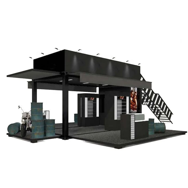 20ft Container Kiosk - Versatile Solutions for Display Racks