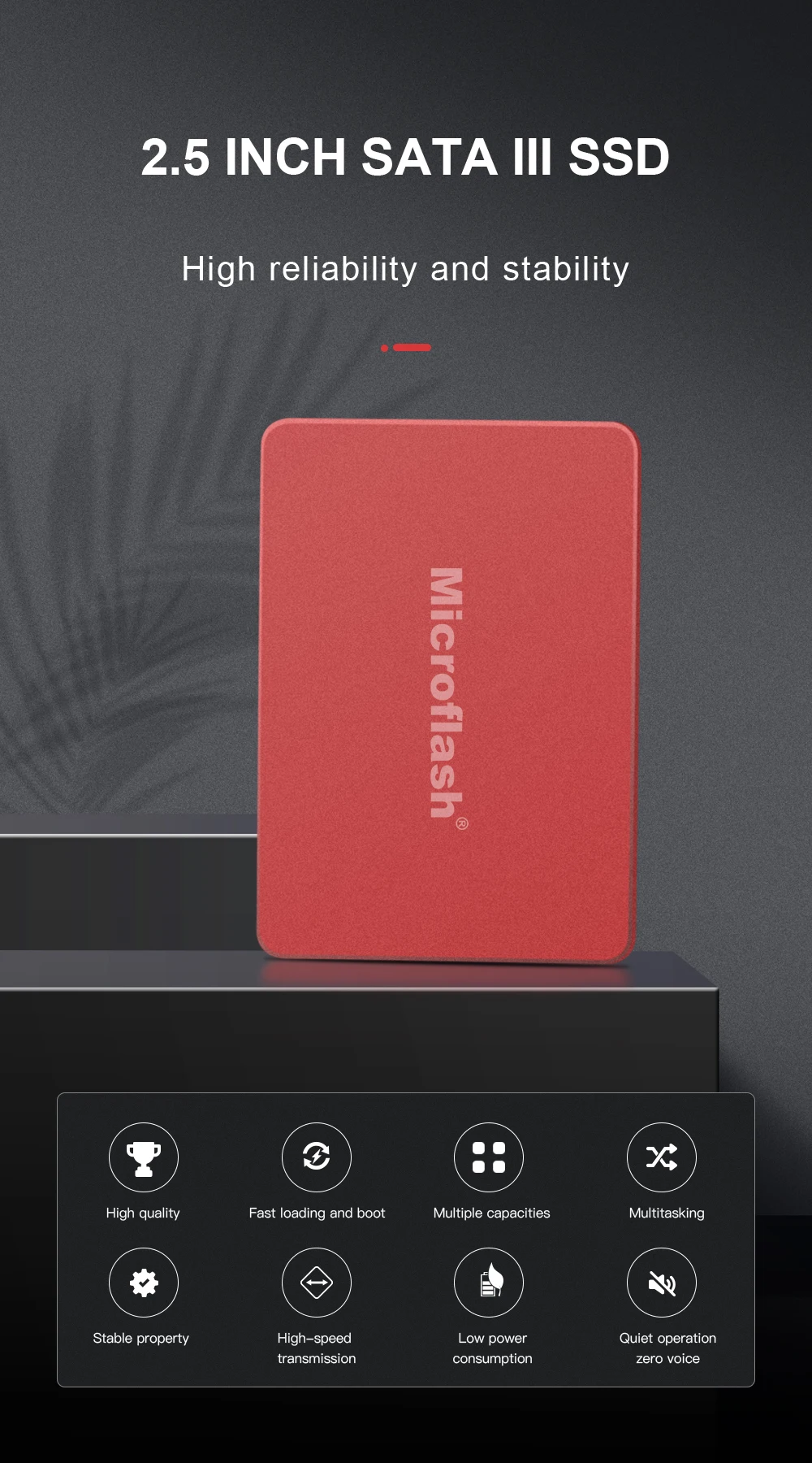 Microflash 128gb 256gb 512gb 1tb 2tb Ssd 2.5 Inch Sata Internal Solid State Drives Ssd - Buy Ssd ...