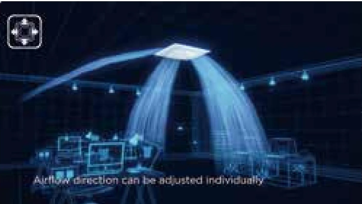 Midea VRF ATOM B Cassette Ceiling AC for Residential Use