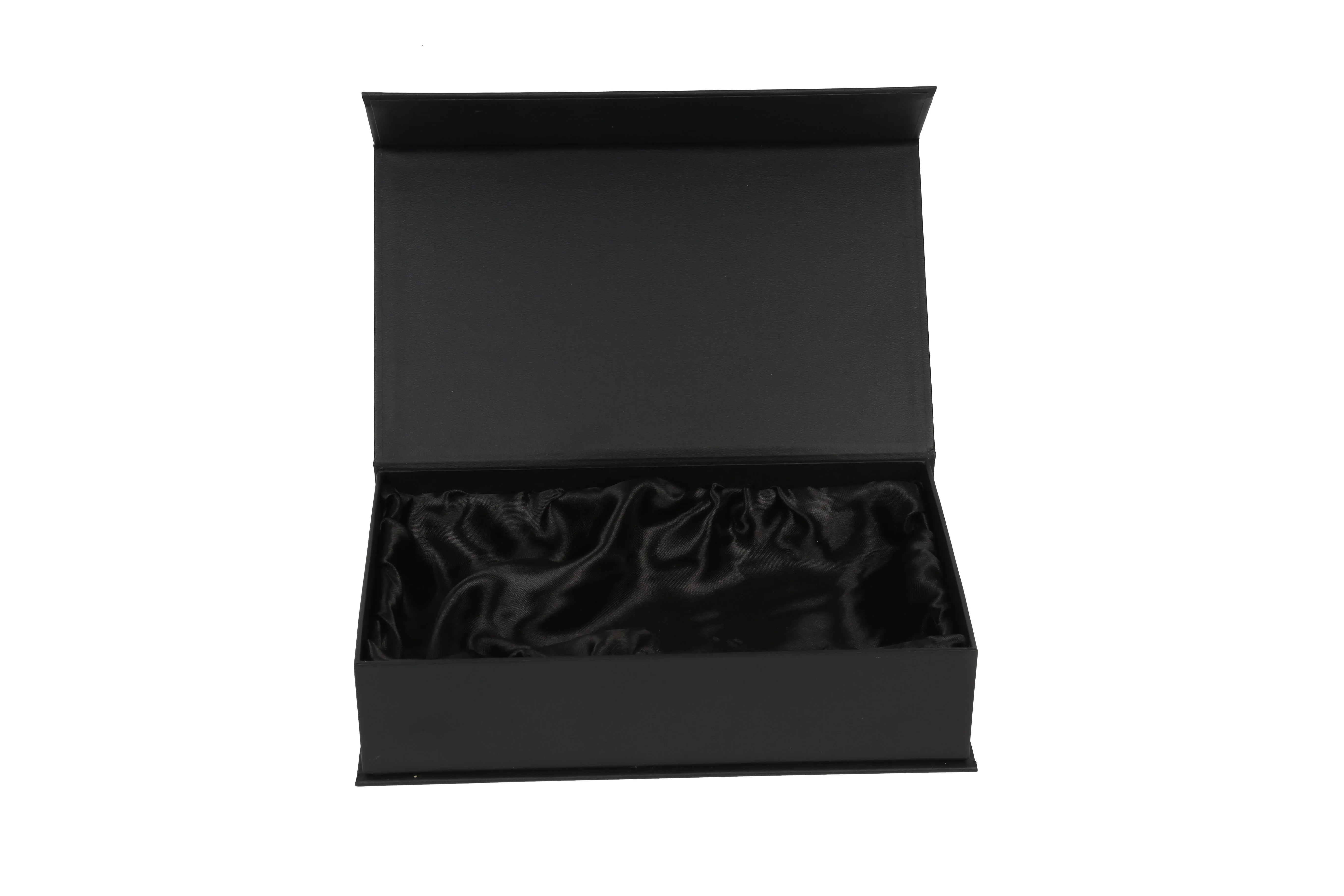 Luxury Magnetic Satin Lined Gift Boxes Paper Hair Packaging Boxes ...