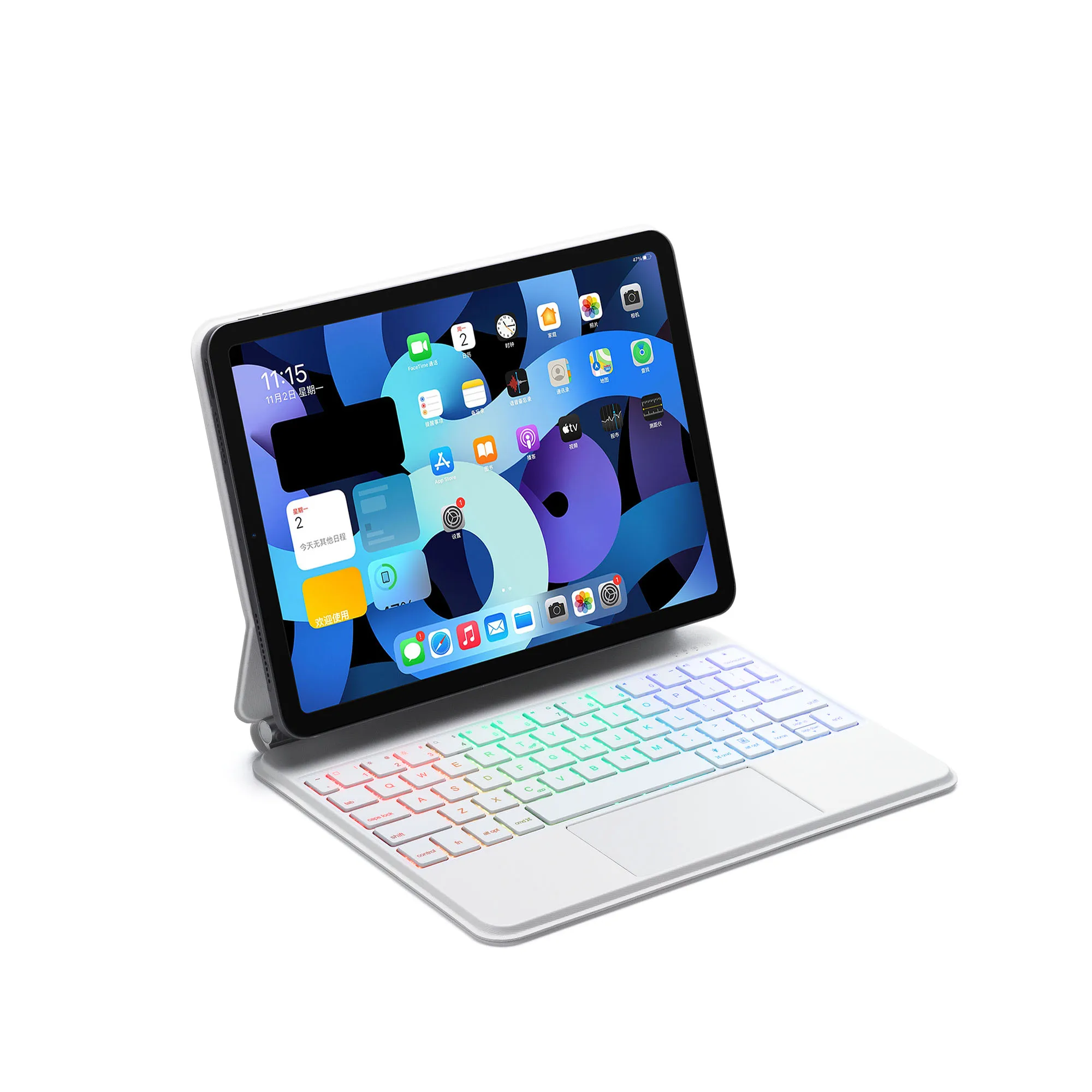Tablet Wireless Backlight Magic Keyboard Case for Ipad Pro Air 4 5 10.9 ...