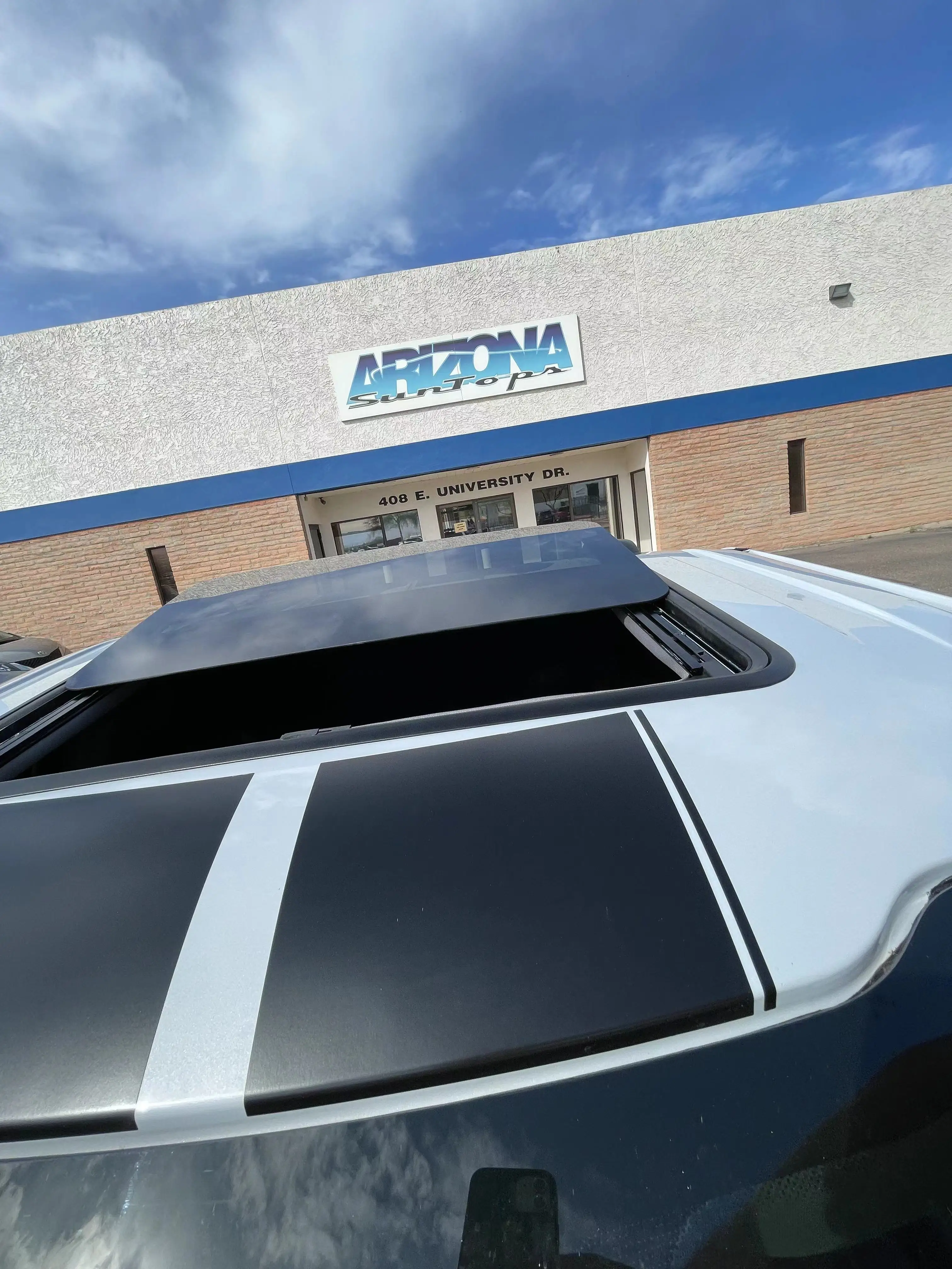 Universal Top Spoiler Sunroof H321L - 860*495mm for Chrysler, Ford ...