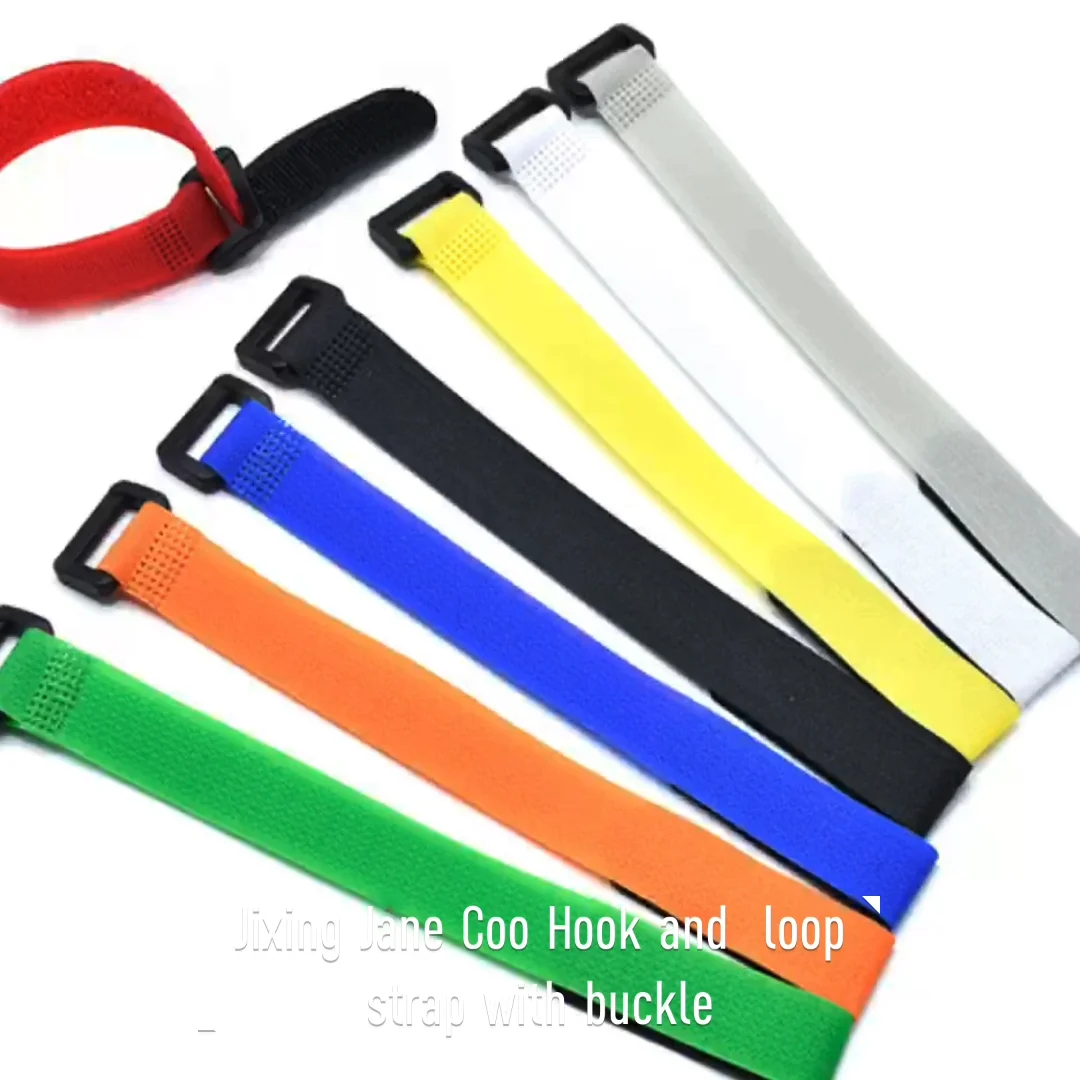 Adjustable Fastening Tape Cable Tie Strap Durable Wire Management ...