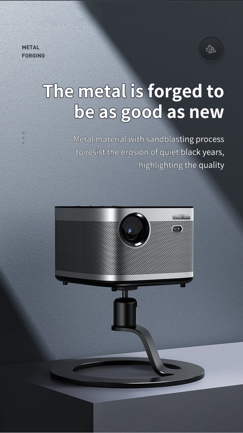 Desktop Free Standing Adjustable Projector Table Stand 360 Rotation Dvd ...