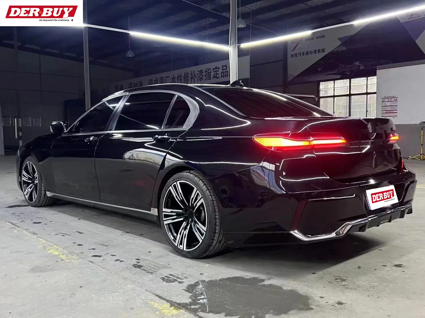 Body Kit For Bmw 7 Series F02 09-15 Change To G70 M Sport Style Front ...