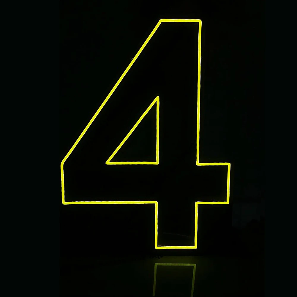 Winbo Free Design Rgb Neon Numbers Signs Standing And Hang Dropshipping ...