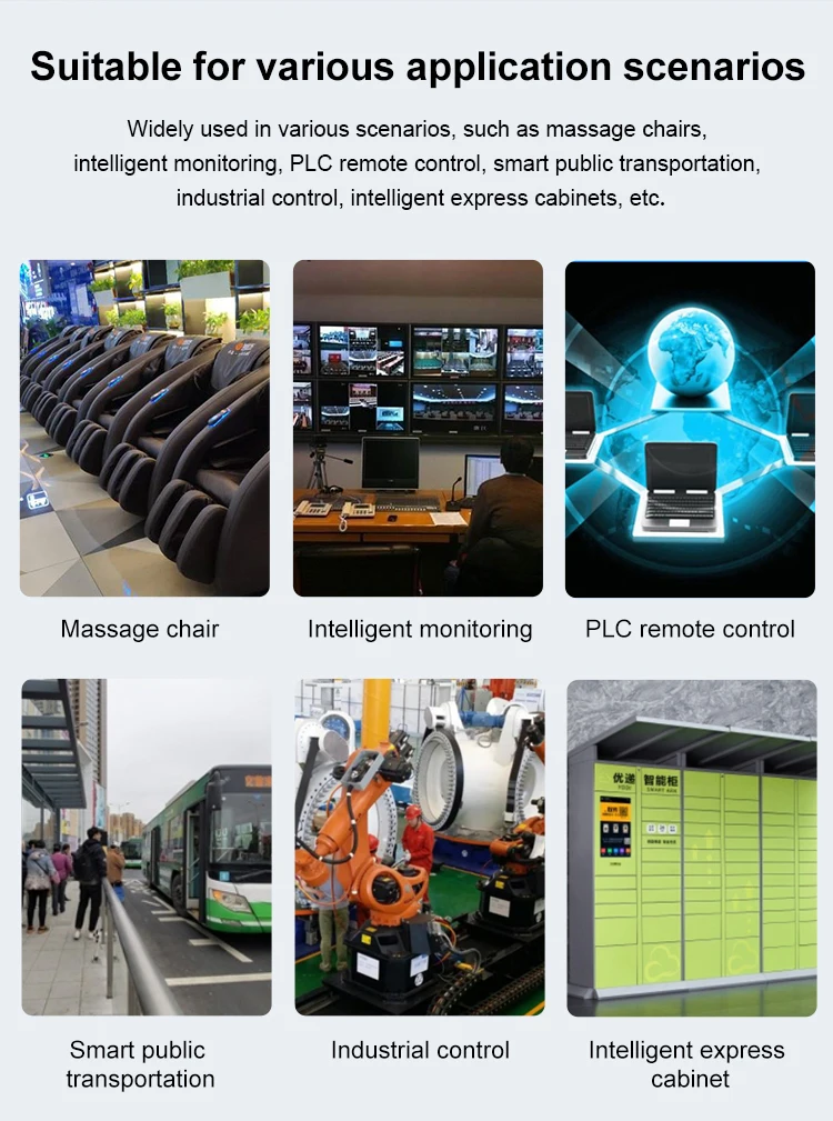 Iot Gateway Industrial Grade QualcommX62 Module 2.5G Gigabit Rj45 Port ...