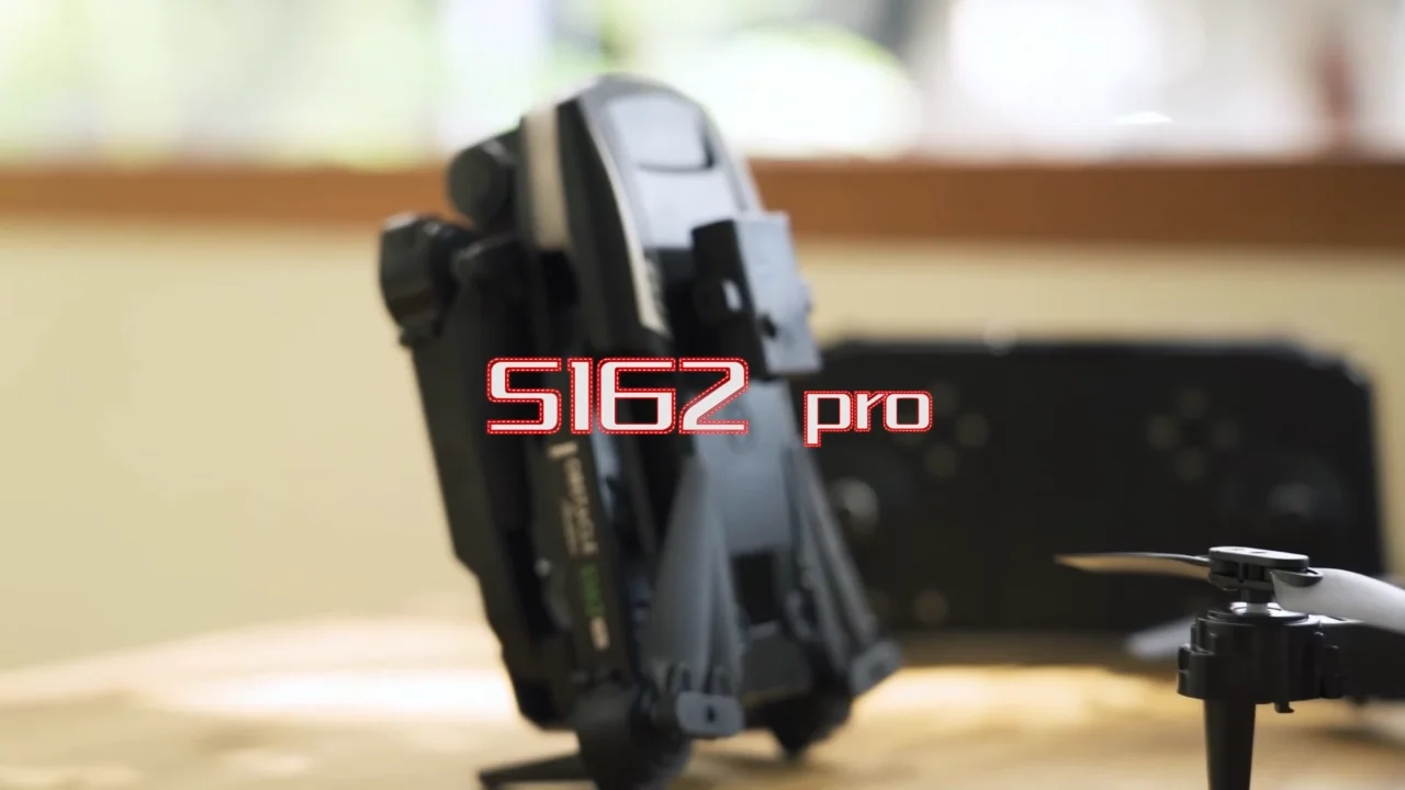 Professional S162 Drone 4k Hd Dual Camera Led Light Wifi Fpv Obstacle Avoidance Headless Mode ...