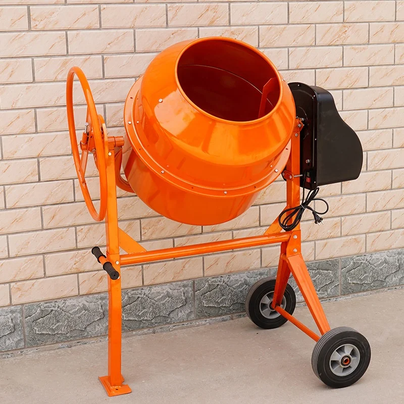 Small Portable Towable Electric Mini Cement Concrete Mixer Machine ...