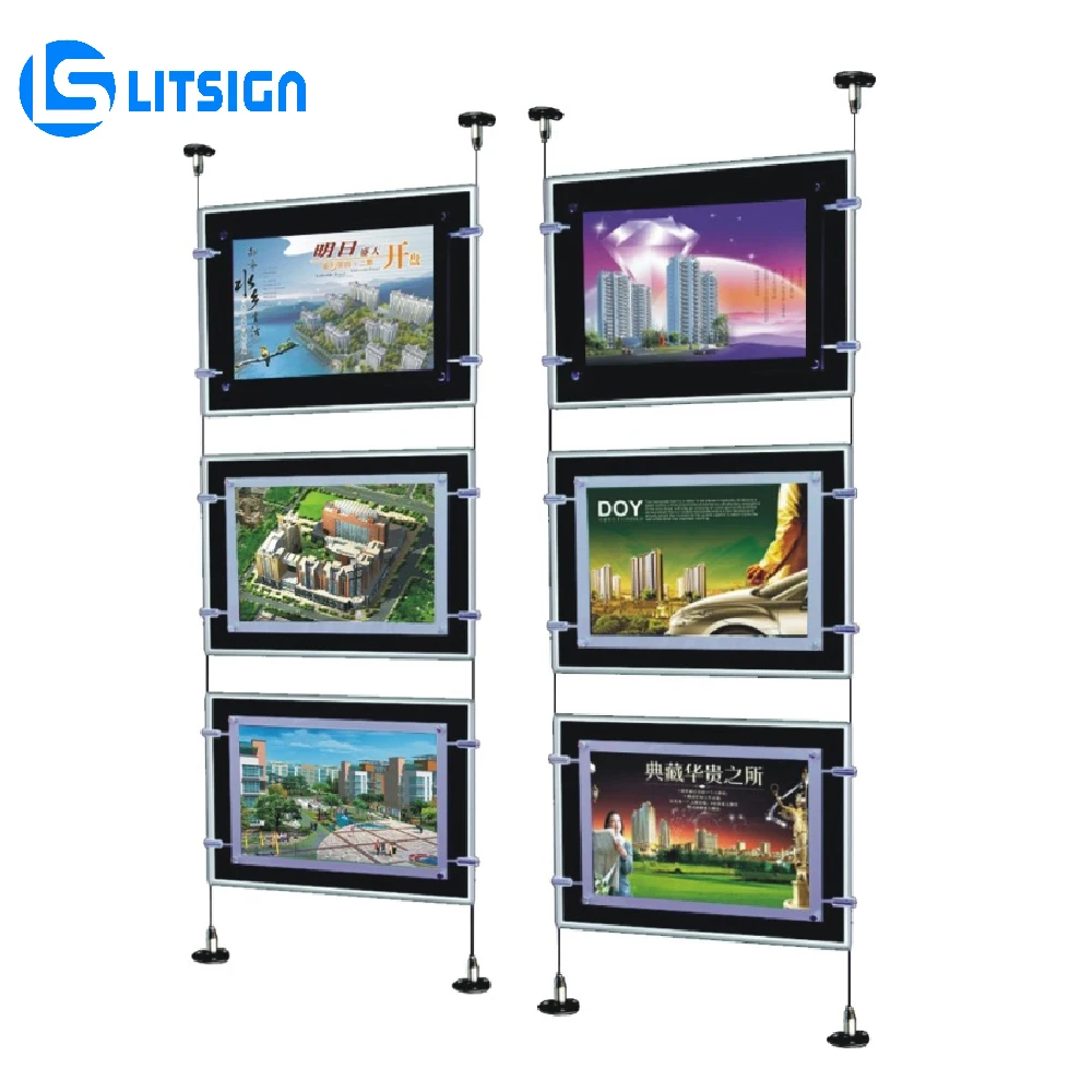 Window A4 Panel Advertise Screen Light Box A3 Led Frame Illuminated ...