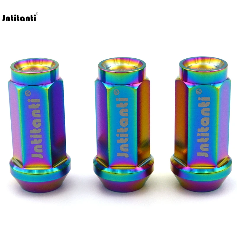 Jntitanti Customized Color Cone Seat Auto Parts Gr.5 Titanium Car Wheel ...