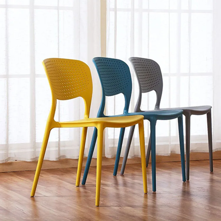 Modern New Design Pp Plastic White Chair Dining Room Living Room Chair ...