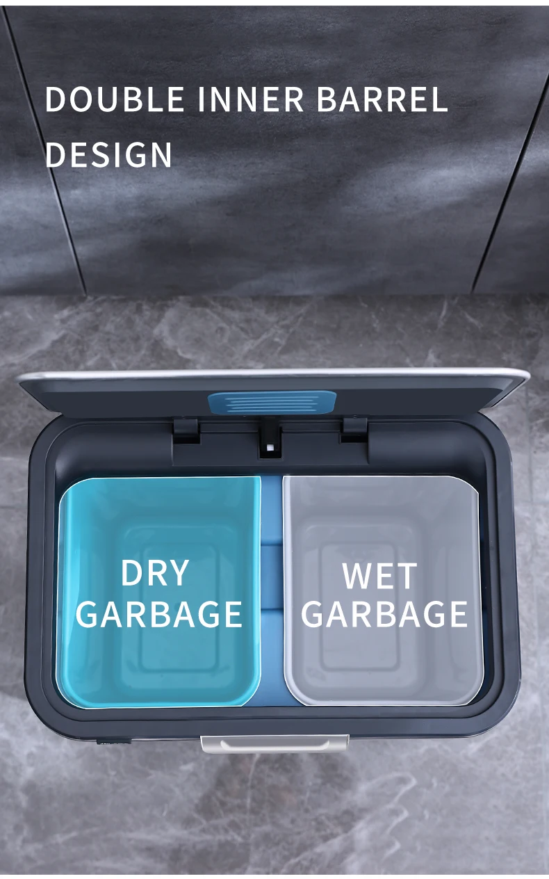 Pull Out Classification Rubbish Bin Press Type Heavy Duty Waste ...