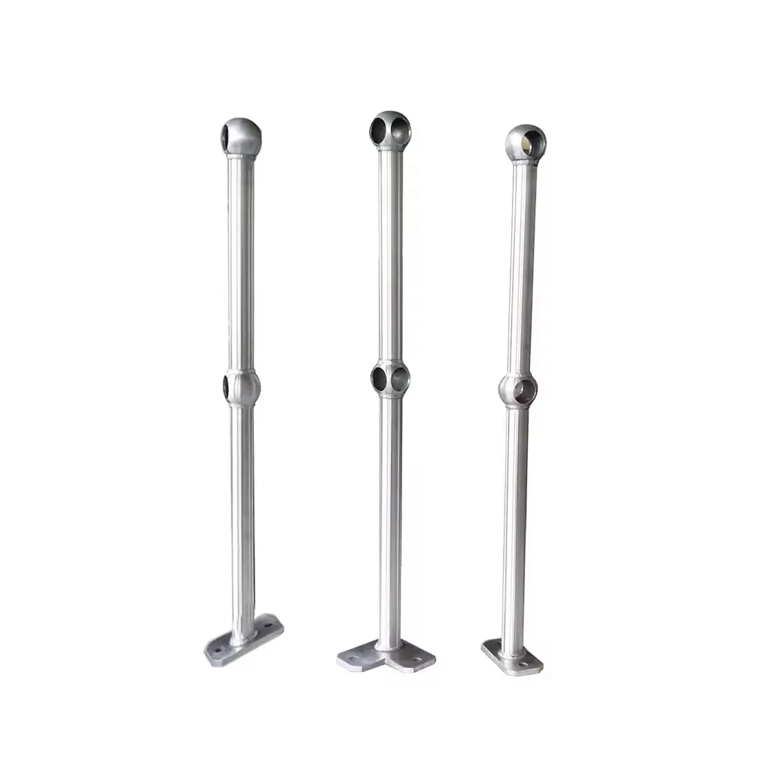 Alibaba.com: Galvanized Steel Ball Joint Stanchion Handrail, Painted ...
