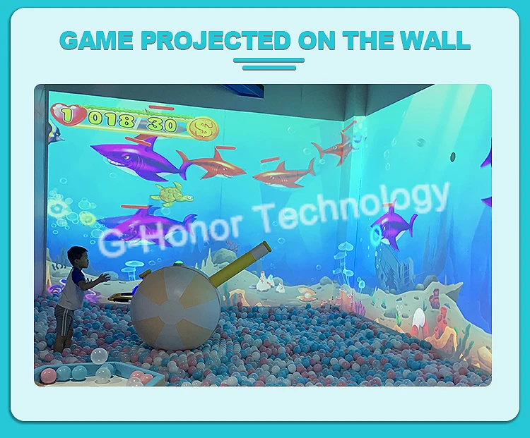 Interactive Playground Projector - Fun Wall Games for Kids