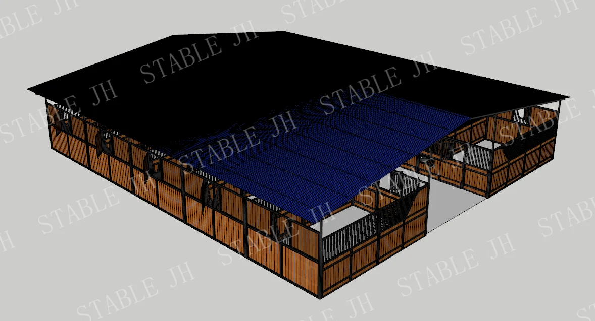 Customized Horse Stable Stalls - Quick Assembly & Safety
