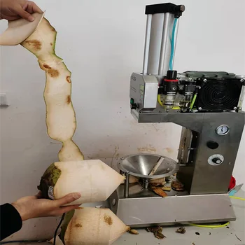 Industrial Full Automatic Coconut Peeling Machine/pineapple Peeler ...