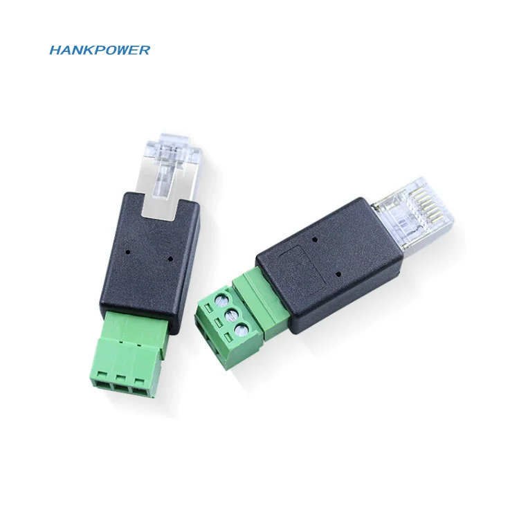 RJ45 to RS485 3-Pin Screw Connector & Pinout - OEM | Wholesale