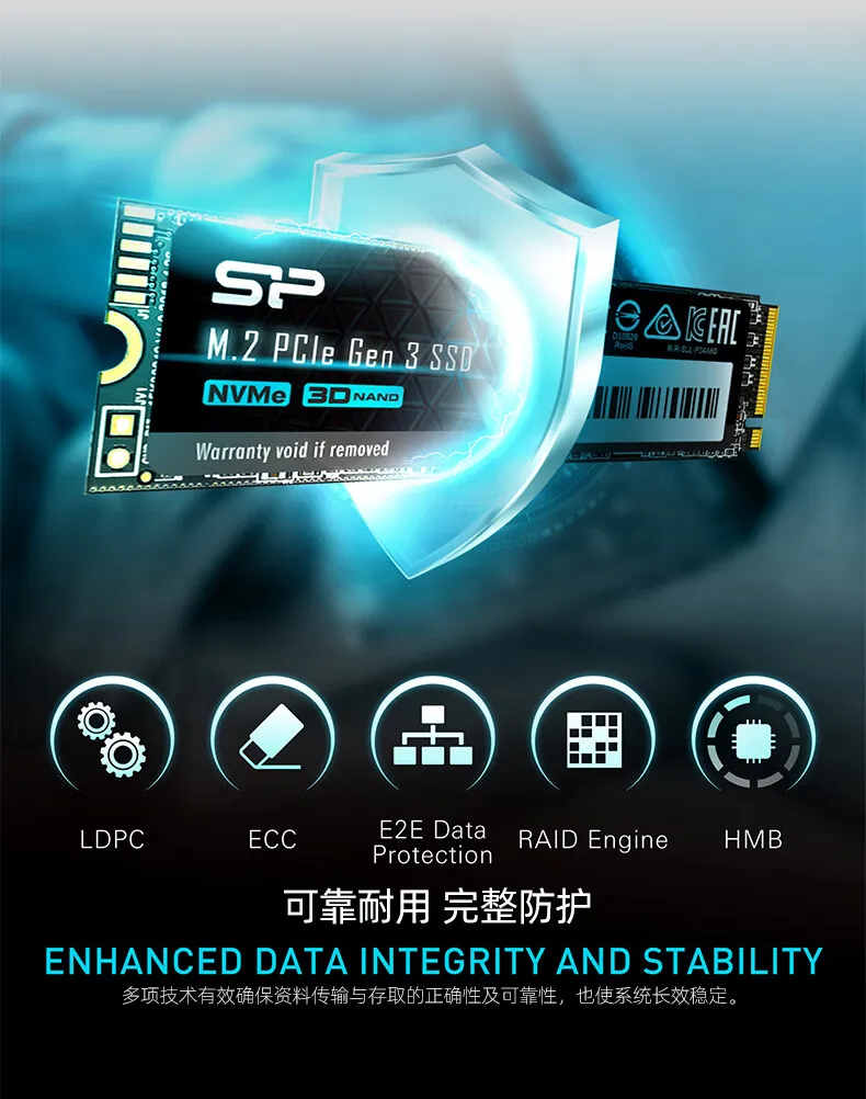 Wholesale Silicon Power SP P34A60 NVME M.2 SSD Drives