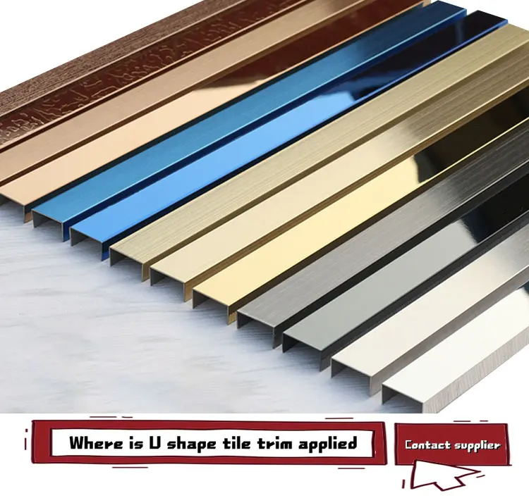 TOCO Tile Profile T Shaped Edging Trim - Modern & Stylish