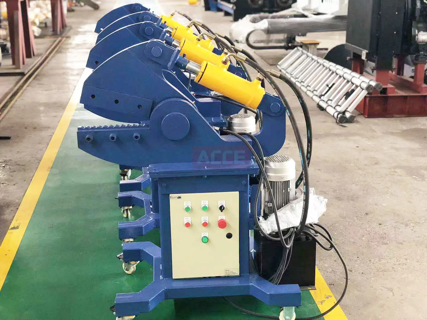 Mini Alligator Shear Cutter Machine - 60 Hydraulic Alligator
