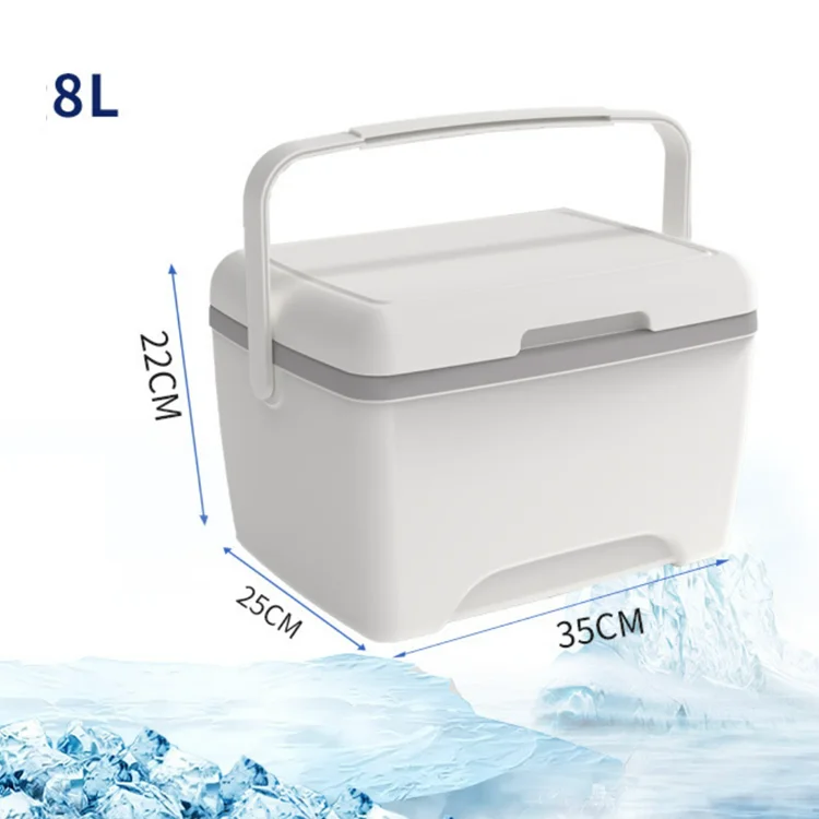 Outdoor Ice Chest Cooler Box Picnic Food Preservation Mini Cooler Box ...