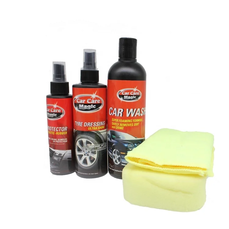 CAR VALET KIT Various Combinations Contains Clean Tools Clean-and-care ...